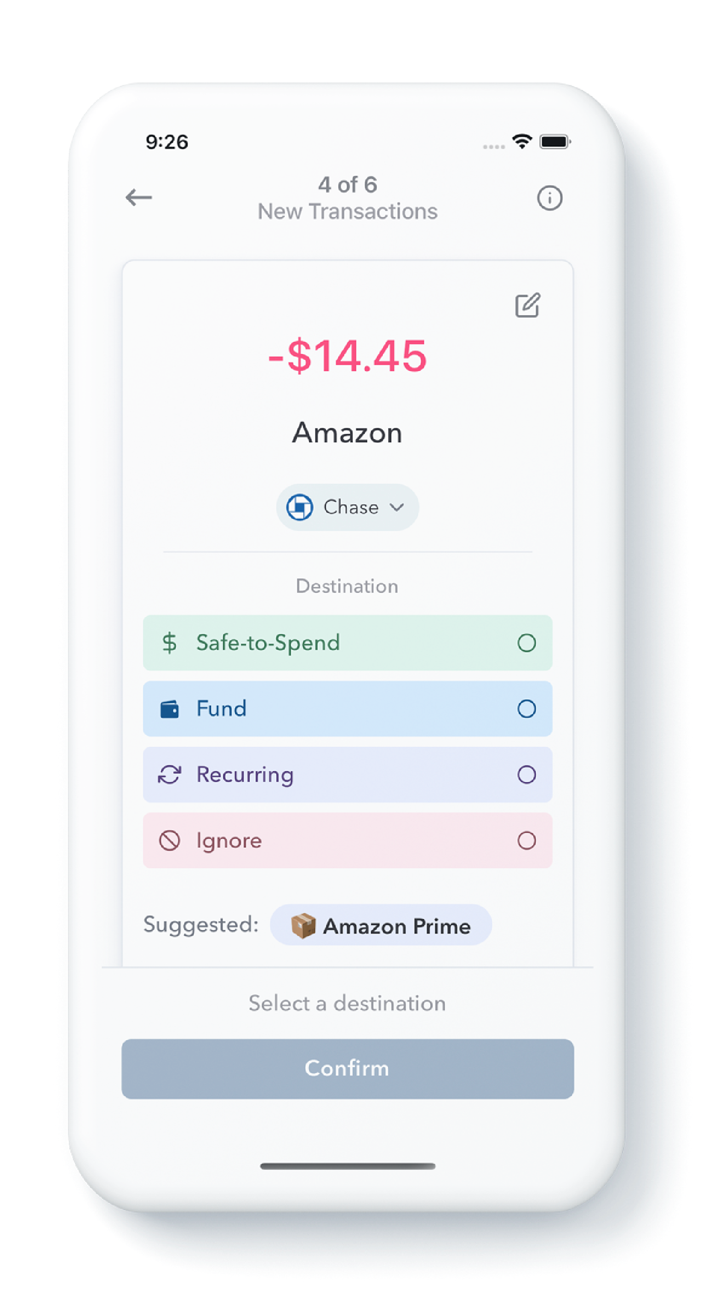 Know Your Weekly Spending Limit