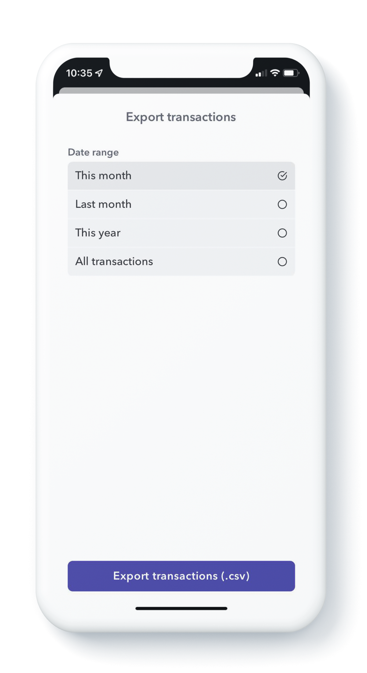 Export Transactions to a CSV - Weekly | A Better Budget App