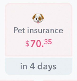 Upcoming Items Report - Weekly | A Budget Planner and Spending Tracker