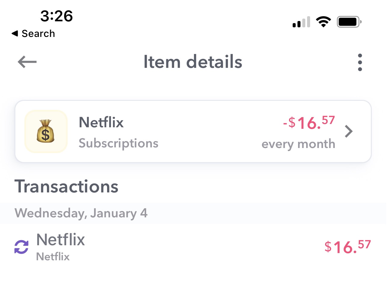 Upcoming Items Report - Weekly | A Budget Planner and Spending Tracker