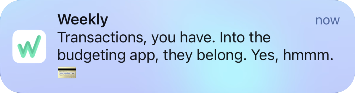 Notification Enhancements: Bill Reminders + Daily Transaction Nudges ...